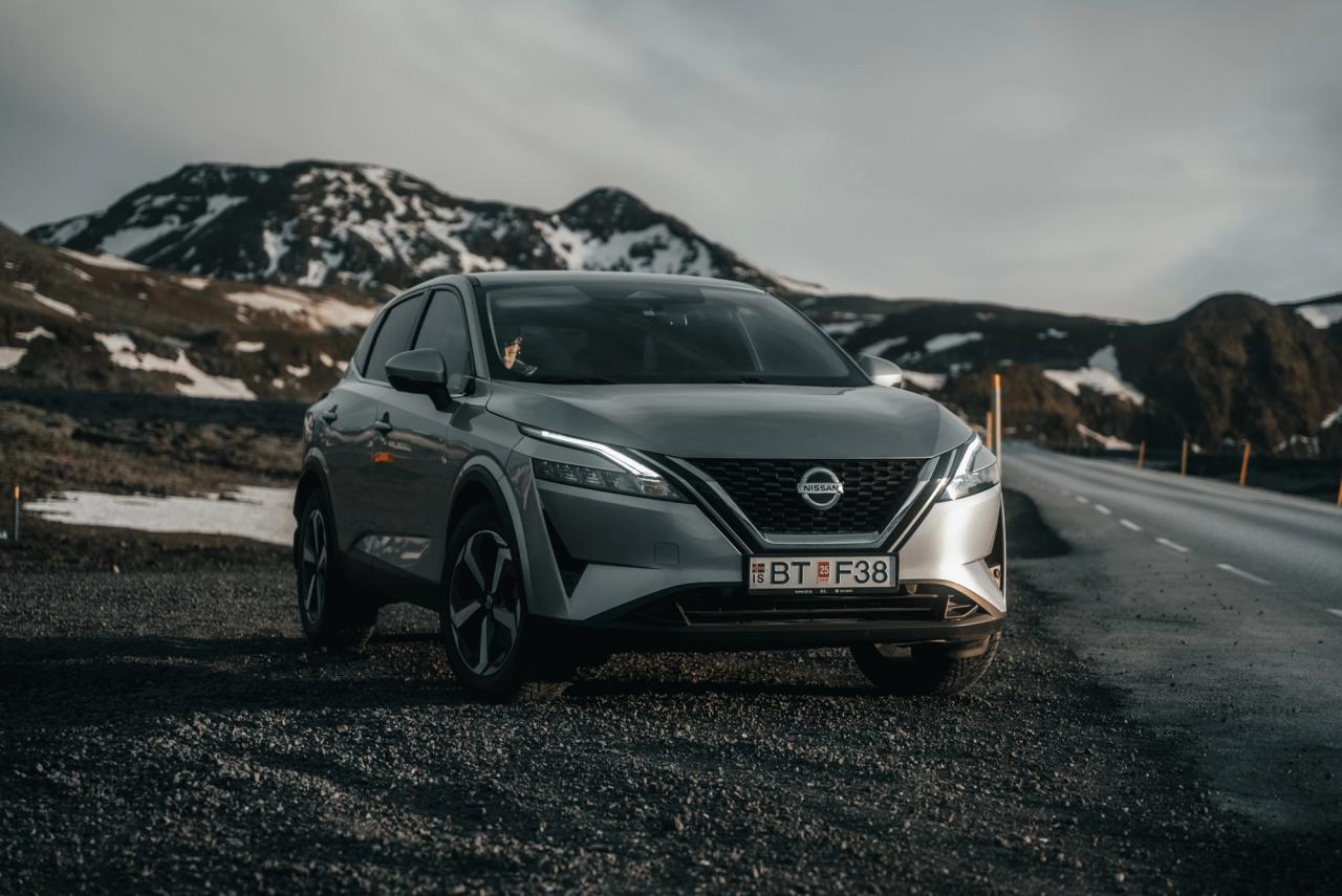 Nissan Qashqai 4x4 Rental in Iceland | Go Car Rental