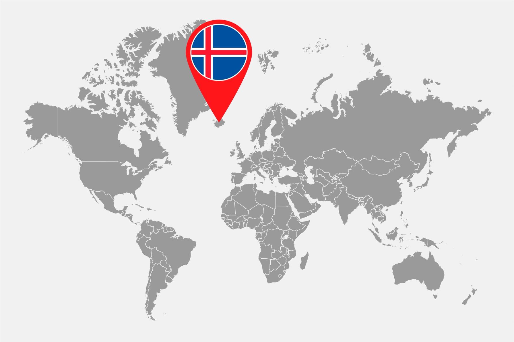 What Continent is Iceland in, Europe or North America?