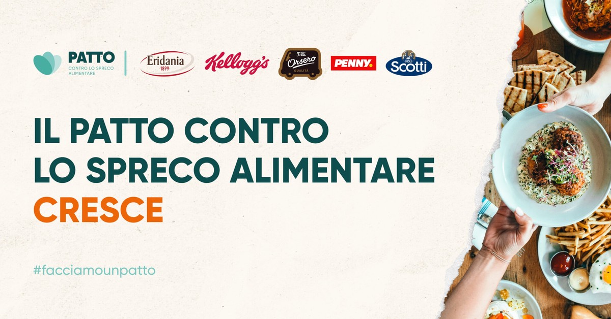 Il Patto contro lo Spreco Alimentare si amplia
