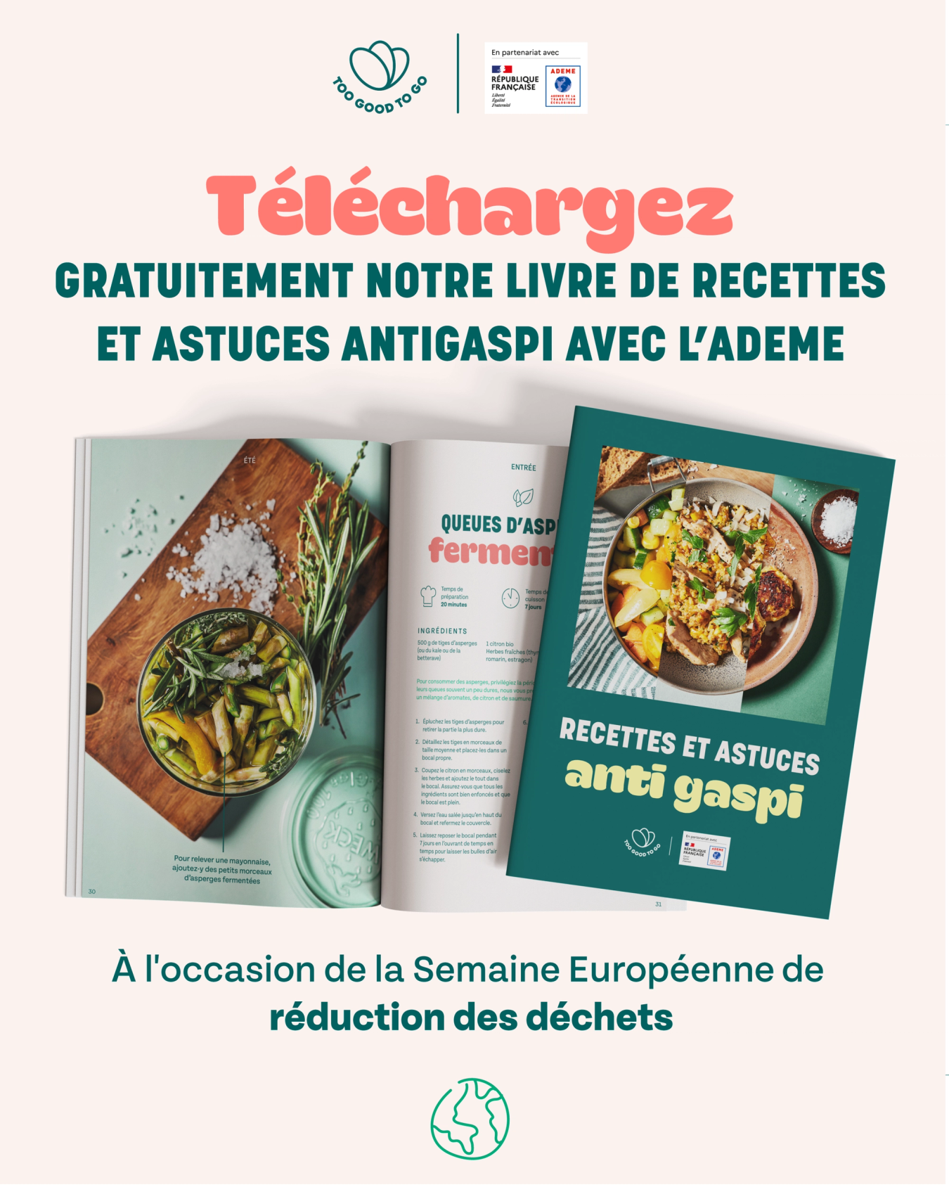 Lucie Basch, 25 ans, fondatrice de l'appli anti-gaspi Too Good To Go