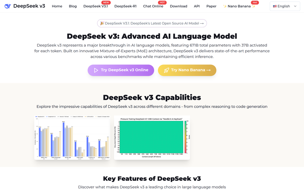 DeepSeek v3 | AIGCLIST