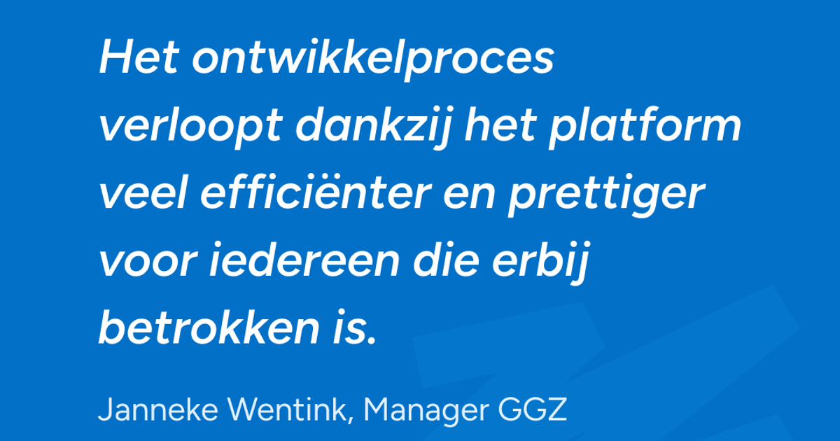 AKWA GGZ: Superslim samenwerken aan kwaliteit van zorg