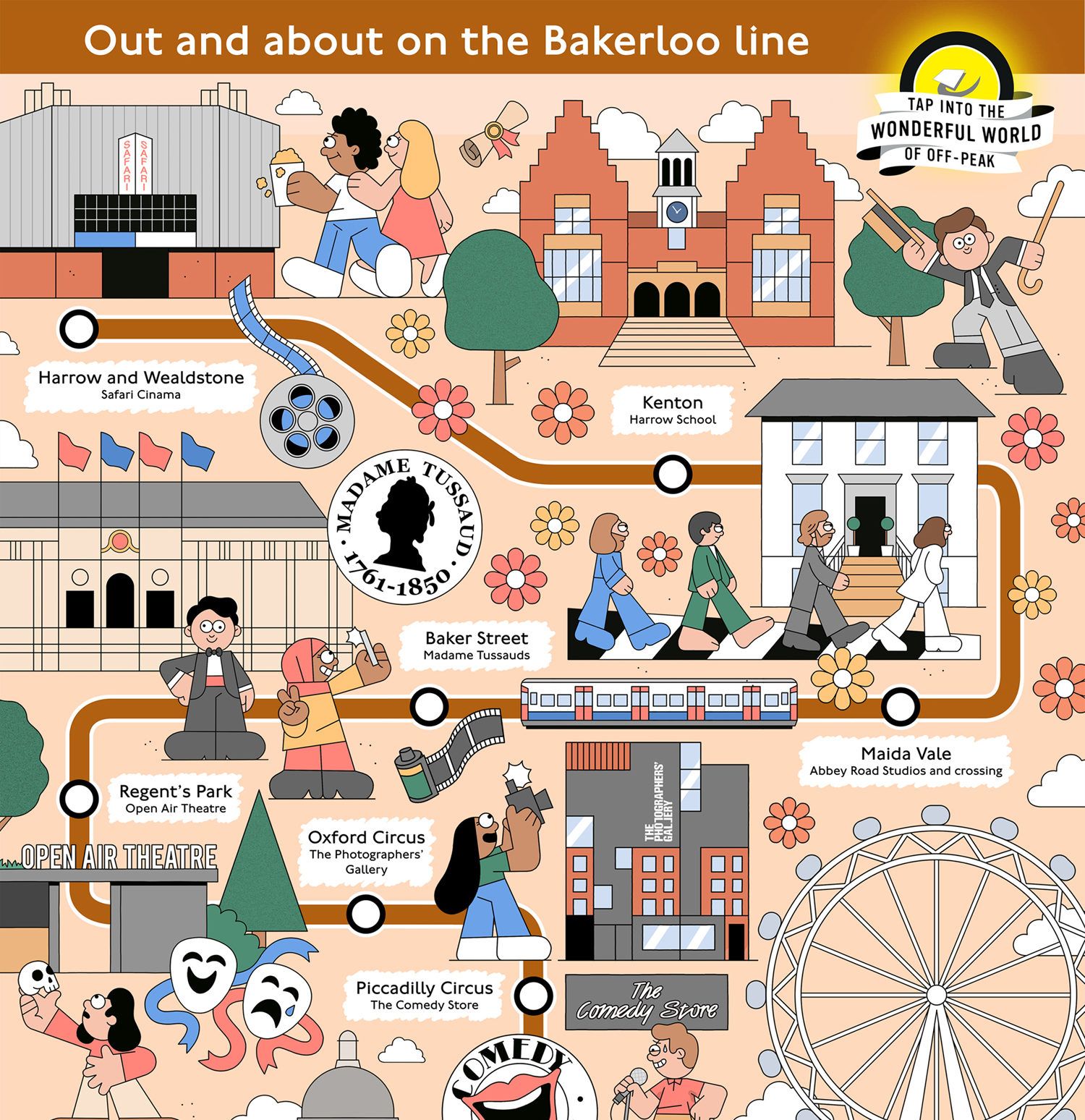 The Cultural TfL Map x Time Out | Jelly London | Dan Woodger | Jelly UK