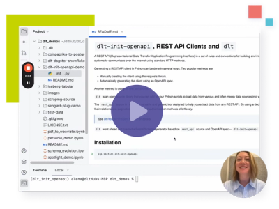 dlt: the data loading library for Python