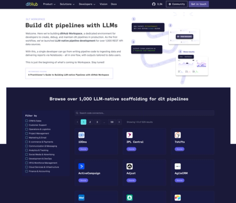 We’re building dltHub to make data engineering accessible for all Python developers
