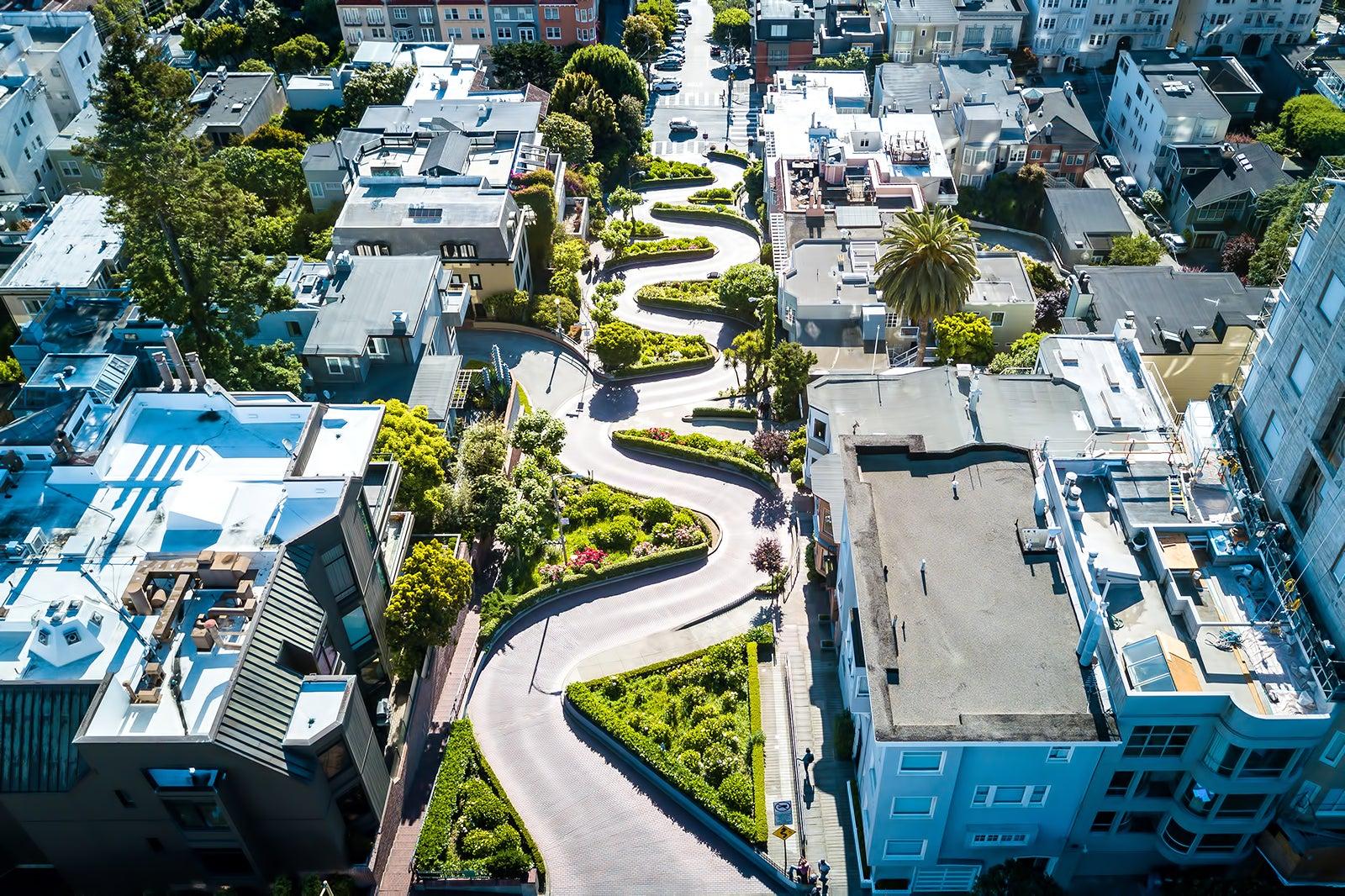 Lombard Street in San Francisco
