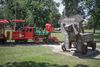 The train at Hermann Park.