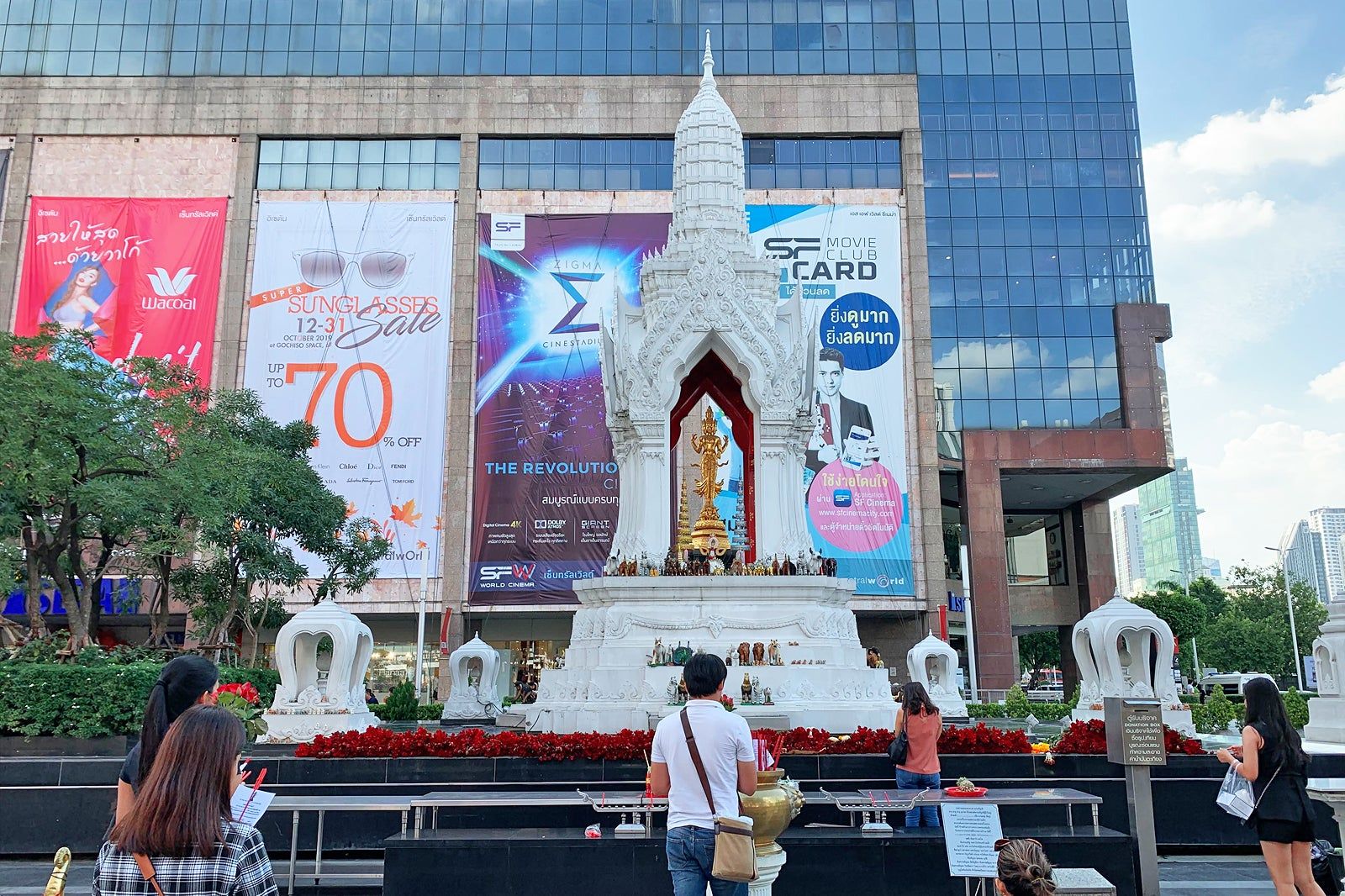Trimurti Shrine in Bangkok