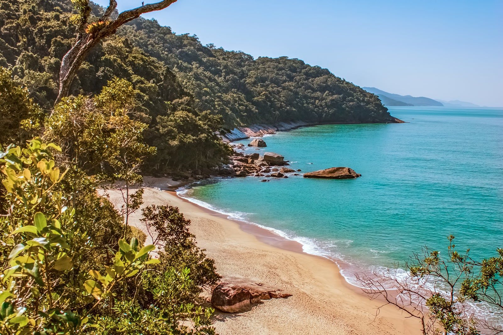 Praia Brava em São Sebastião, São Paulo