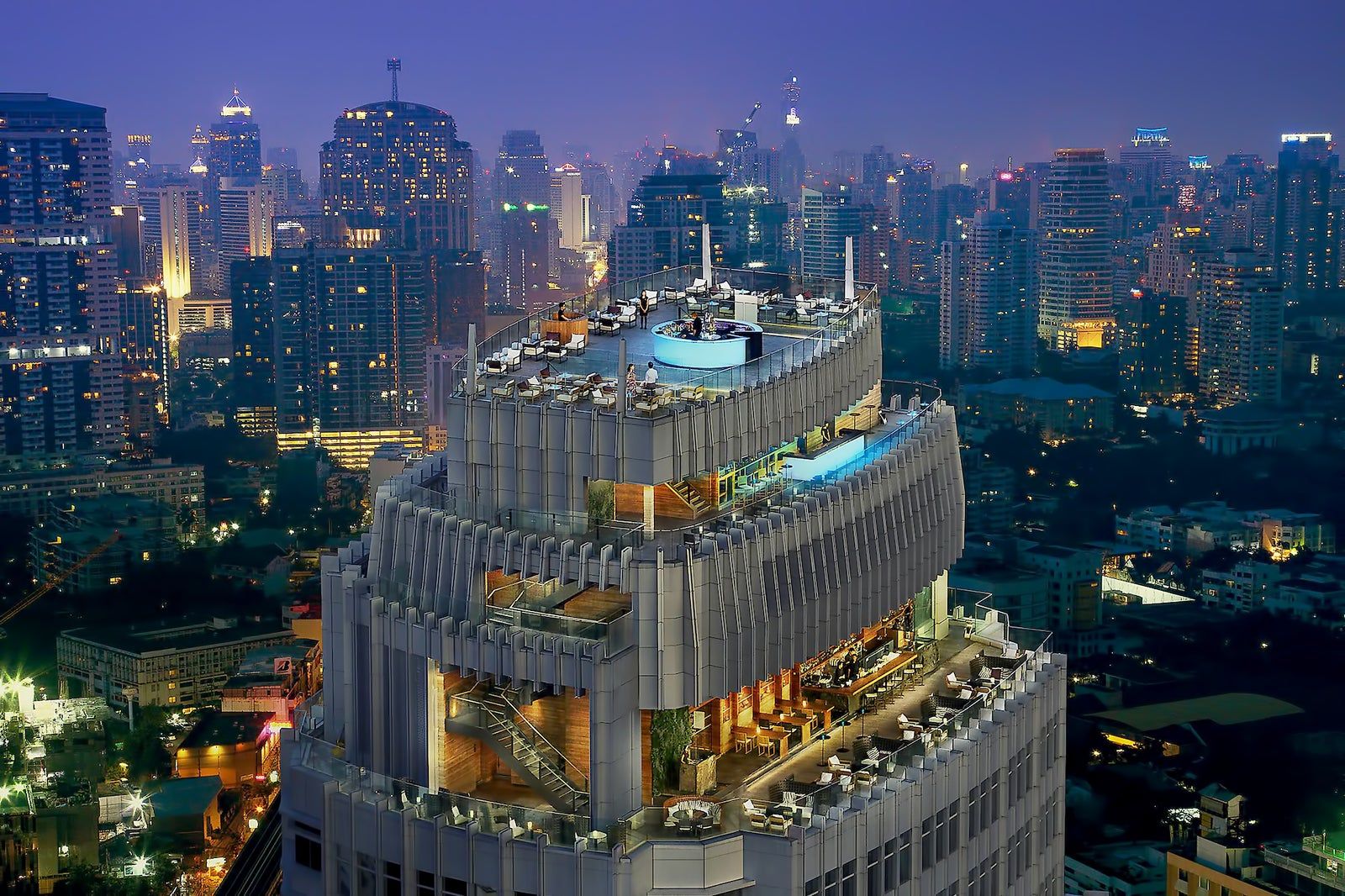 Octave Rooftop Bar at Bangkok Marriott Hotel Sukhumvit