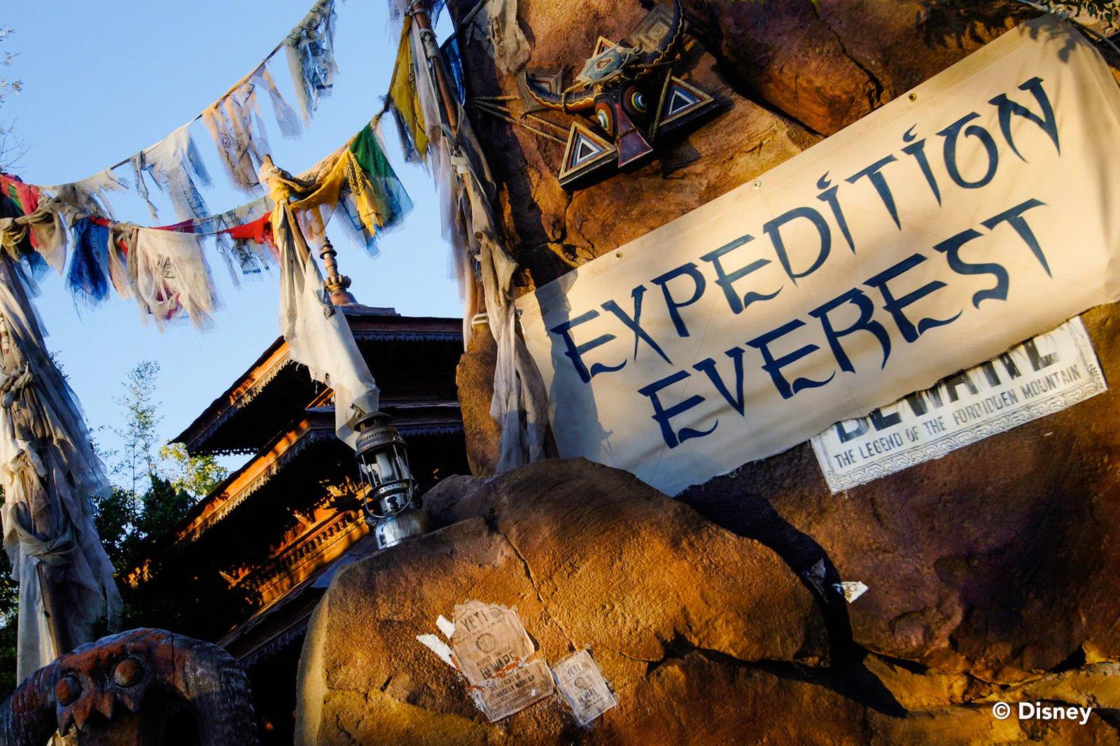 Expedition Everest Roller Coaster in Orlando