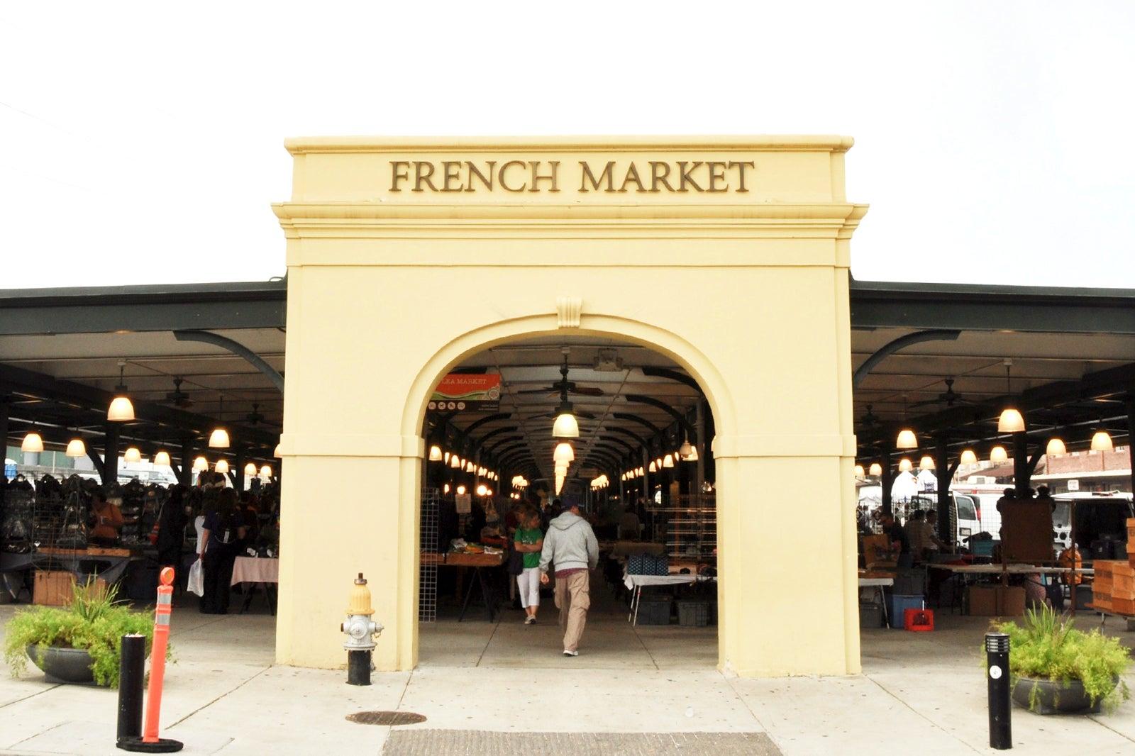 The French Market in New Orleans