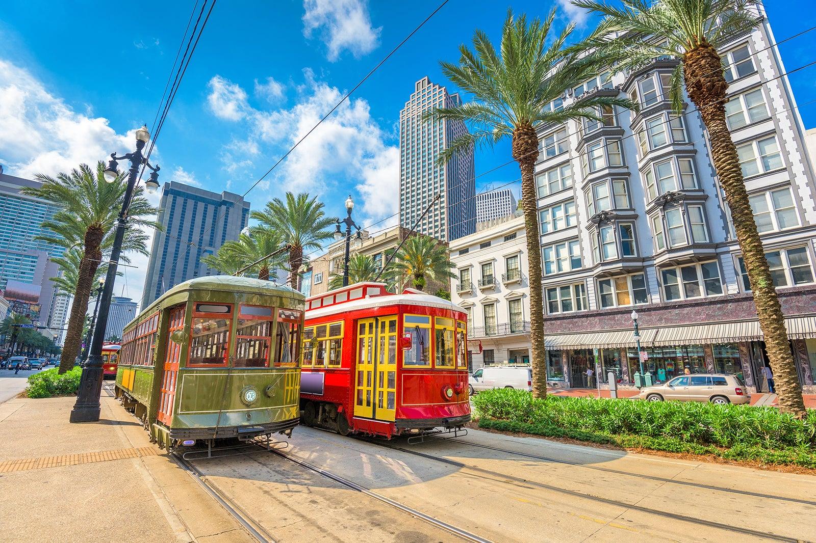 Canal Street in New Orleans