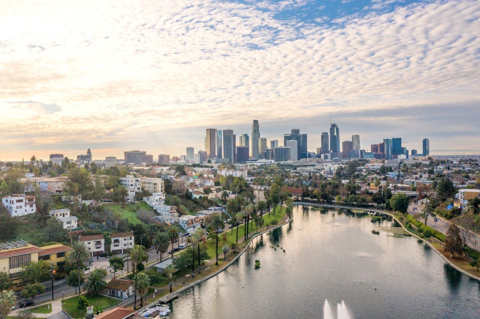Silver Lake In Los Angeles