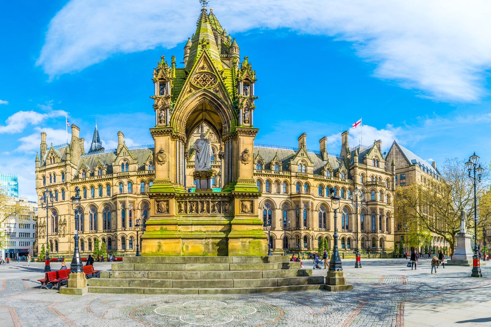 Albert Square in Manchester