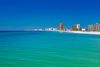 Panama City Beach’s white sand.