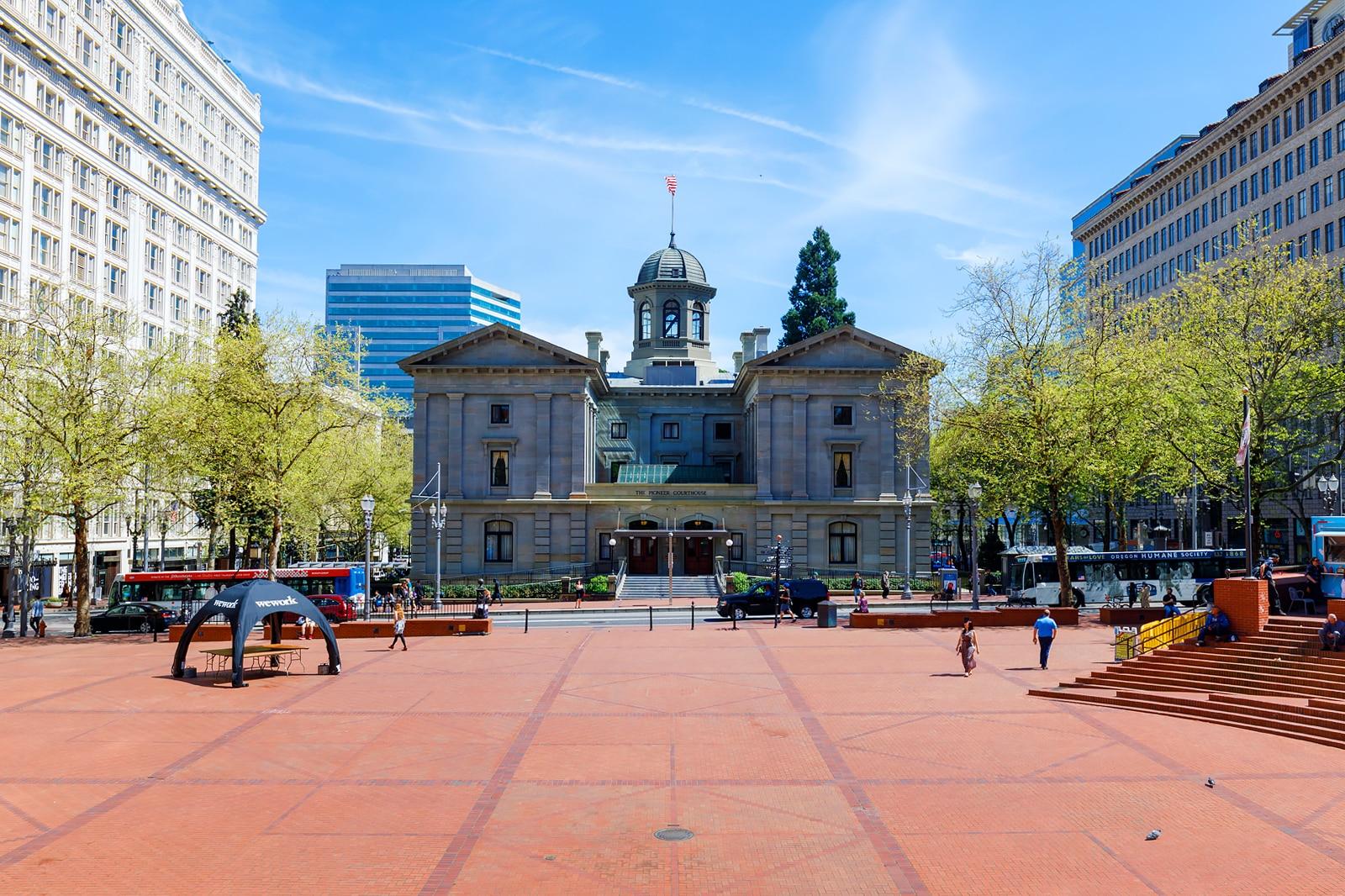 Portland city view.