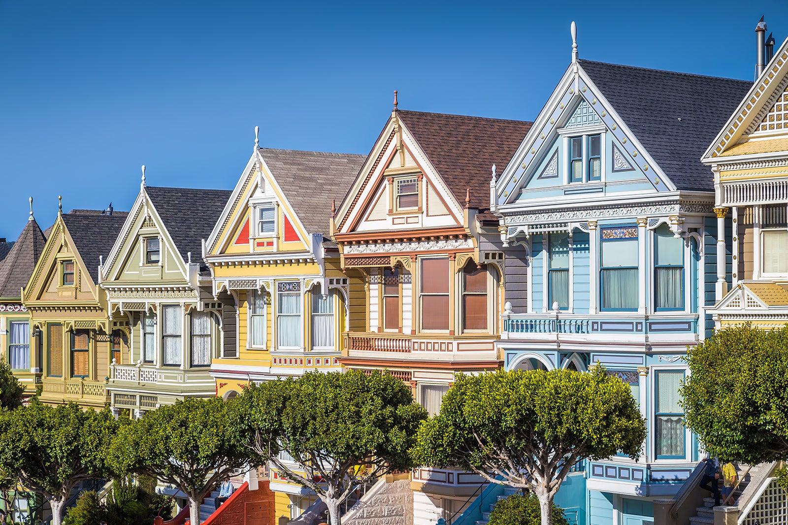 The Painted Ladies in San Francisco