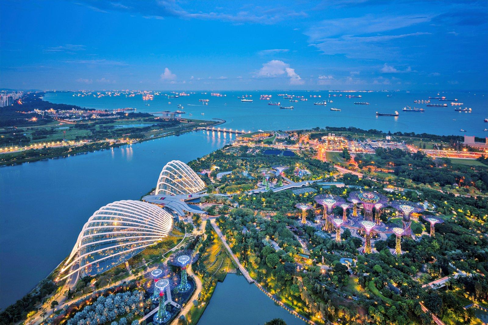 Gardens by the Bay in Singapore