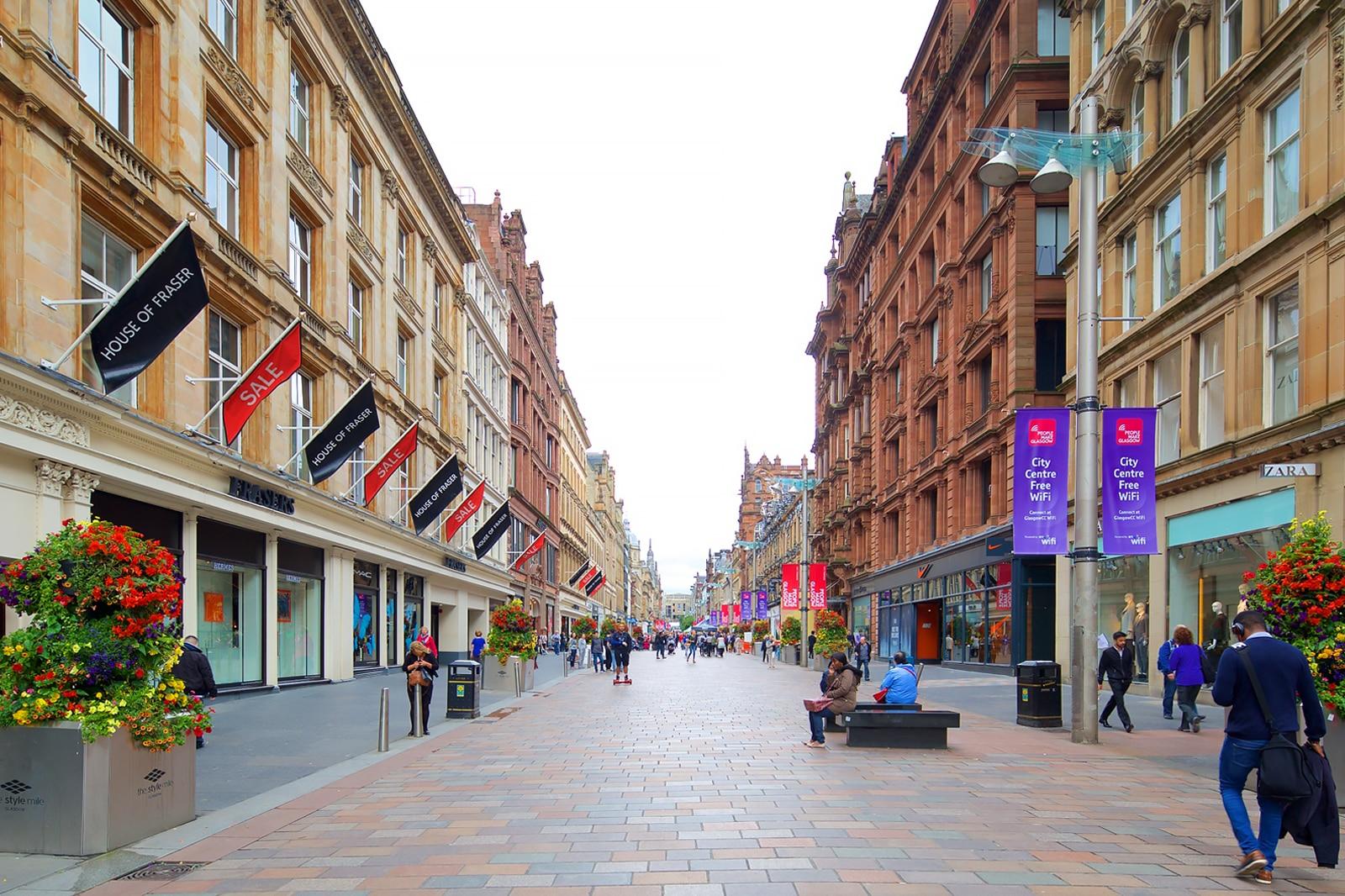 Best Places to Go Shopping in Glasgow