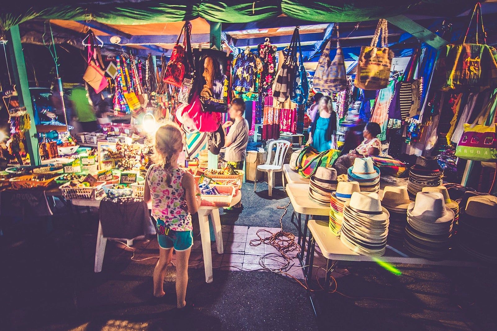 Neon Night Market Bangkok