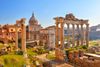 The Roman Forum in Rome