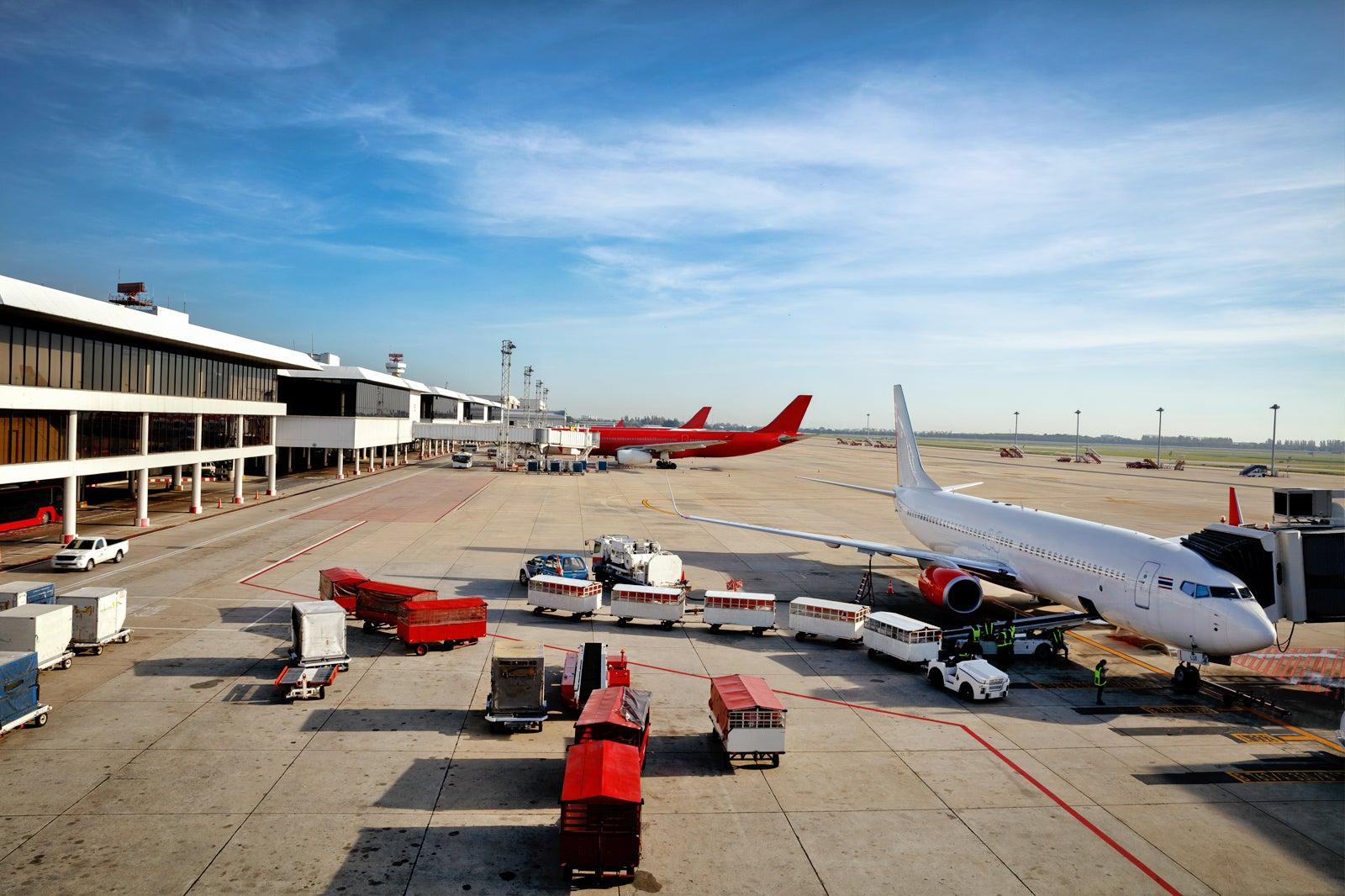 Don Meuang Airport in Bangkok