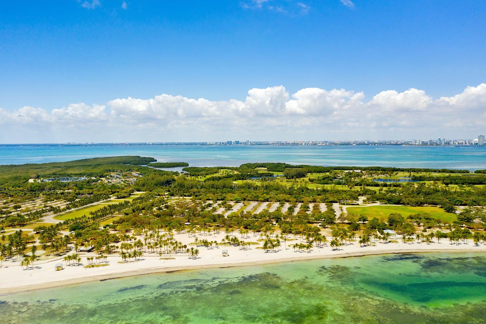 Crandon Park in Key Biscayne, Miami