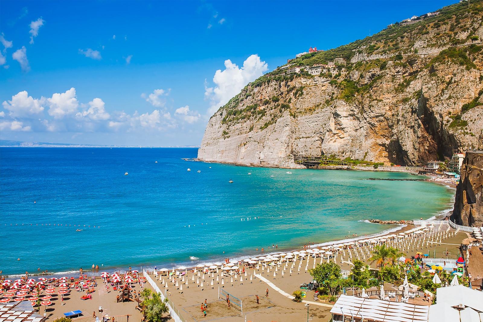 Heavenly beaches in Sorrento