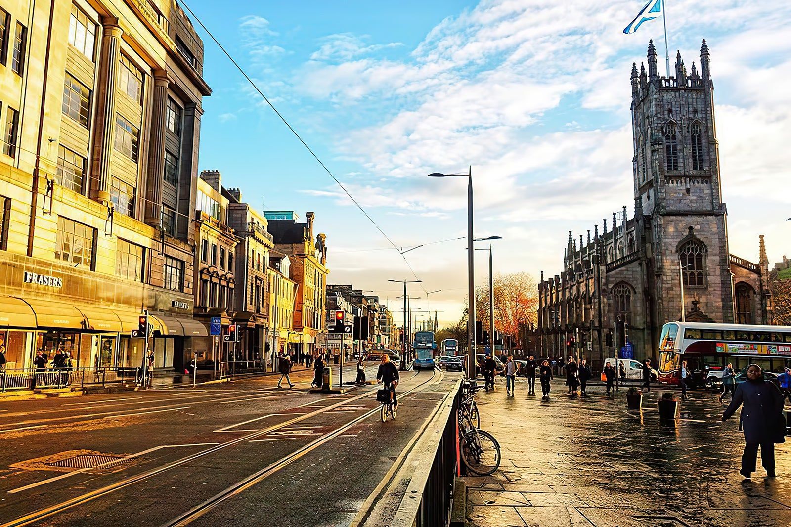 Haymarket in Edinburgh