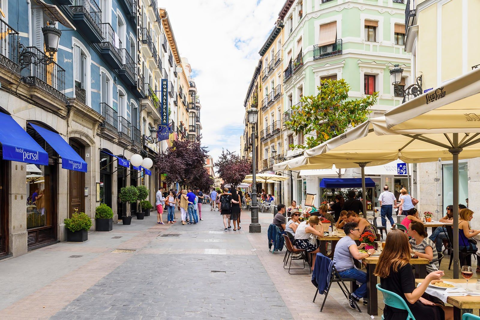 Plaza del Ángel in Madrid