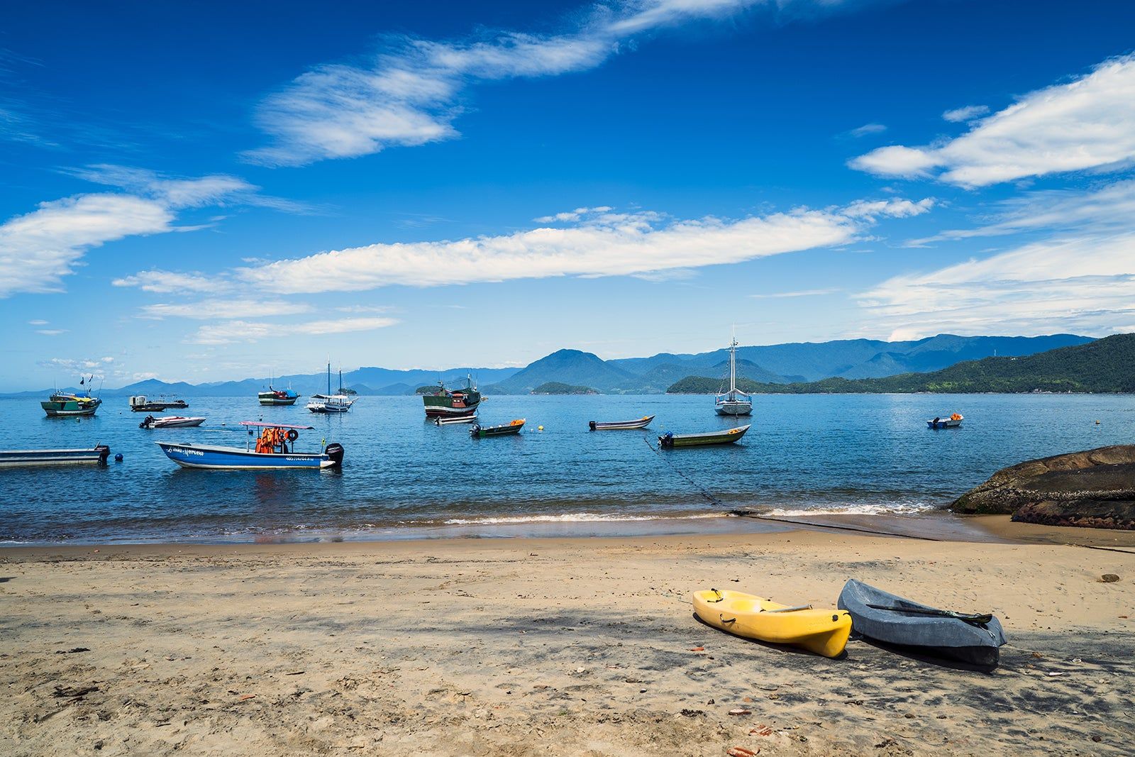 Praia de Picinguaba em Ubatuba
