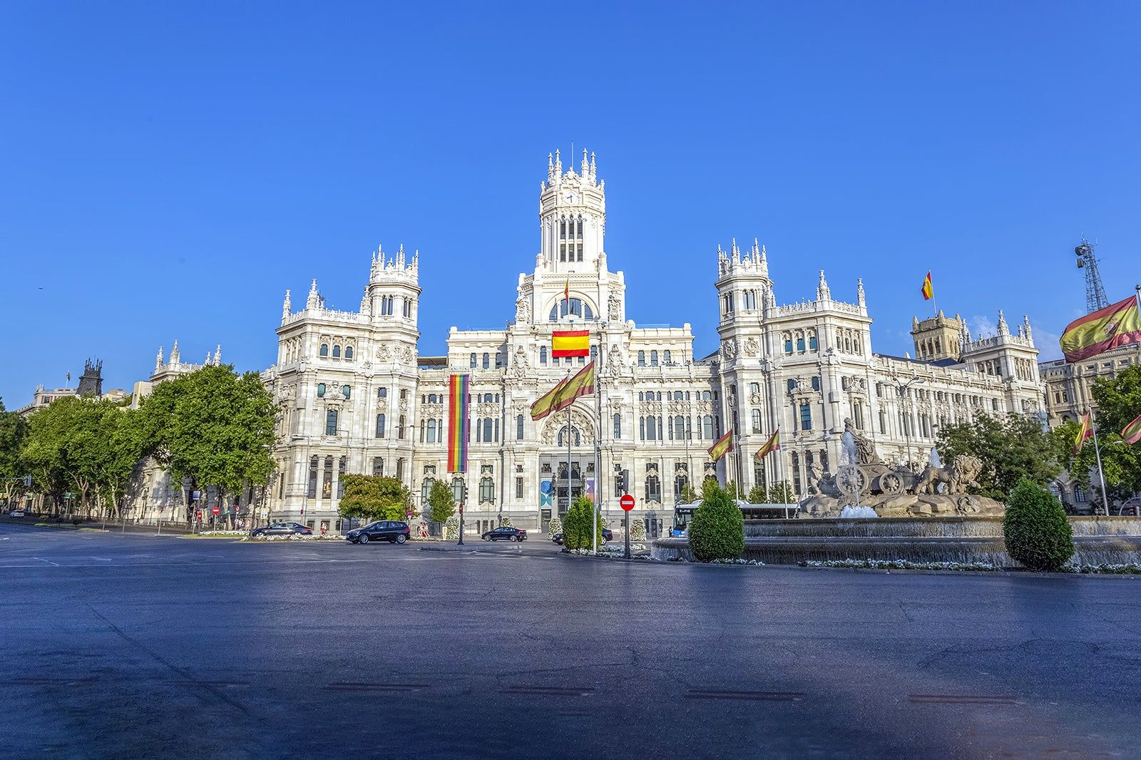 Cybele Palace in Madrid