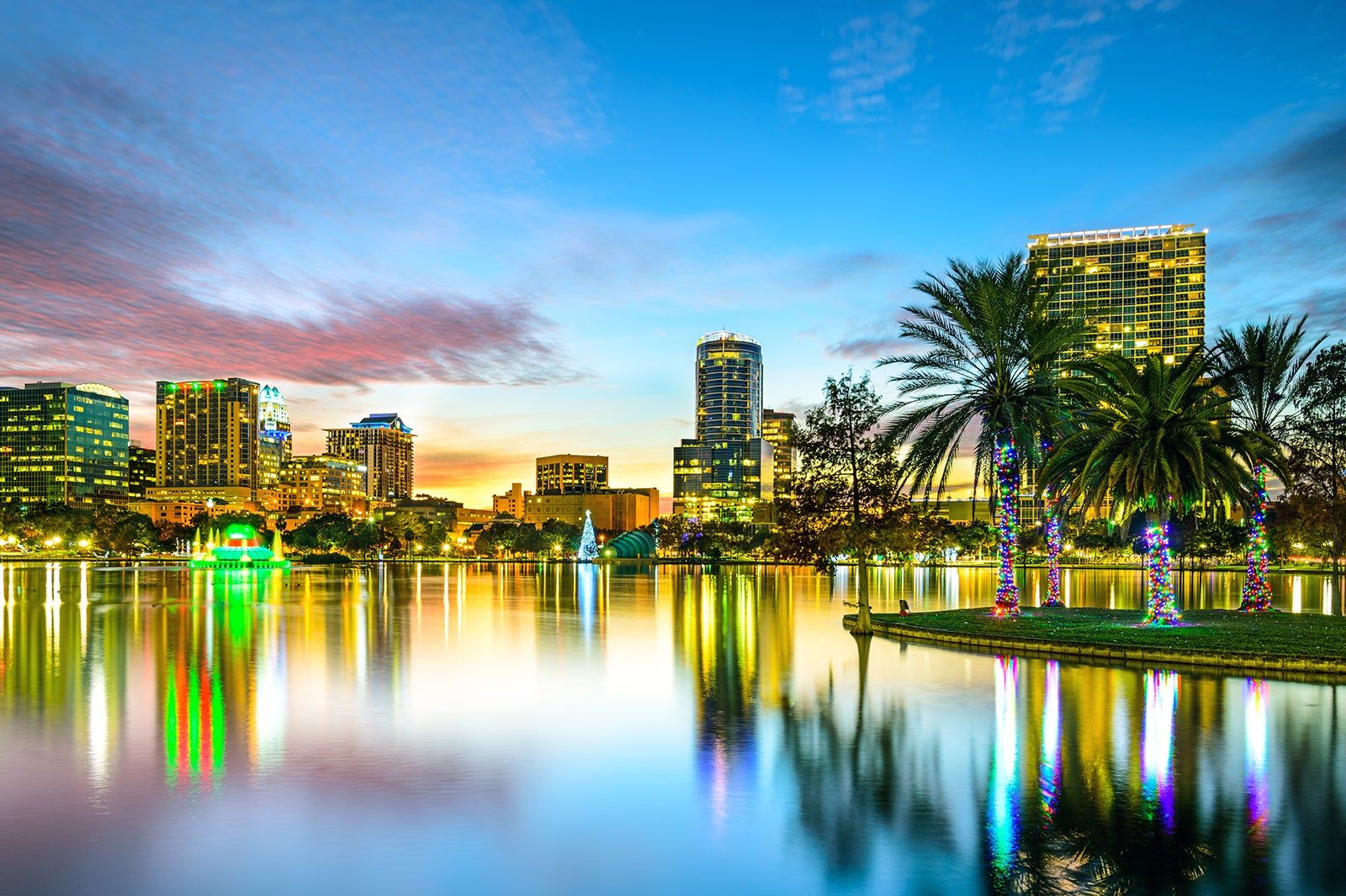 Lake Eola Park in Orlando