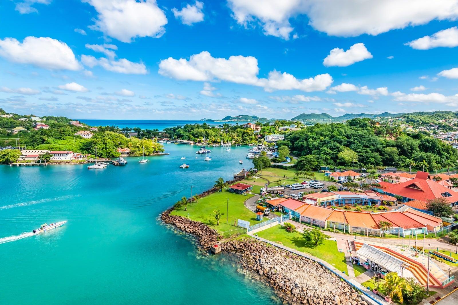 Best Towns and Resorts in St Lucia