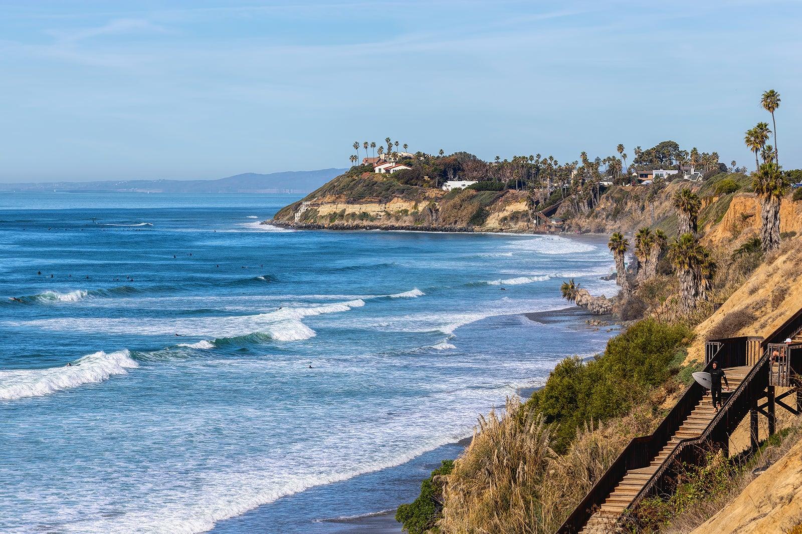 San Elijo State Beach in San Diego