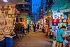 Temple Street Night Market in Hong Kong