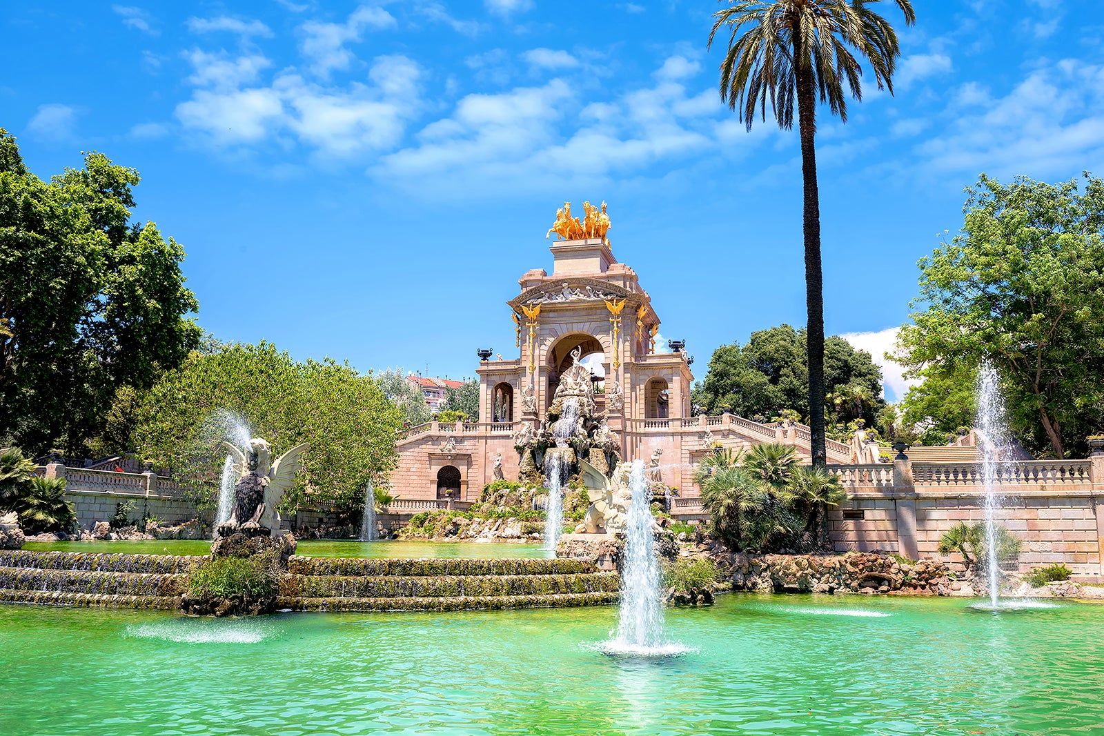 Ciutadella Park in Barcelona