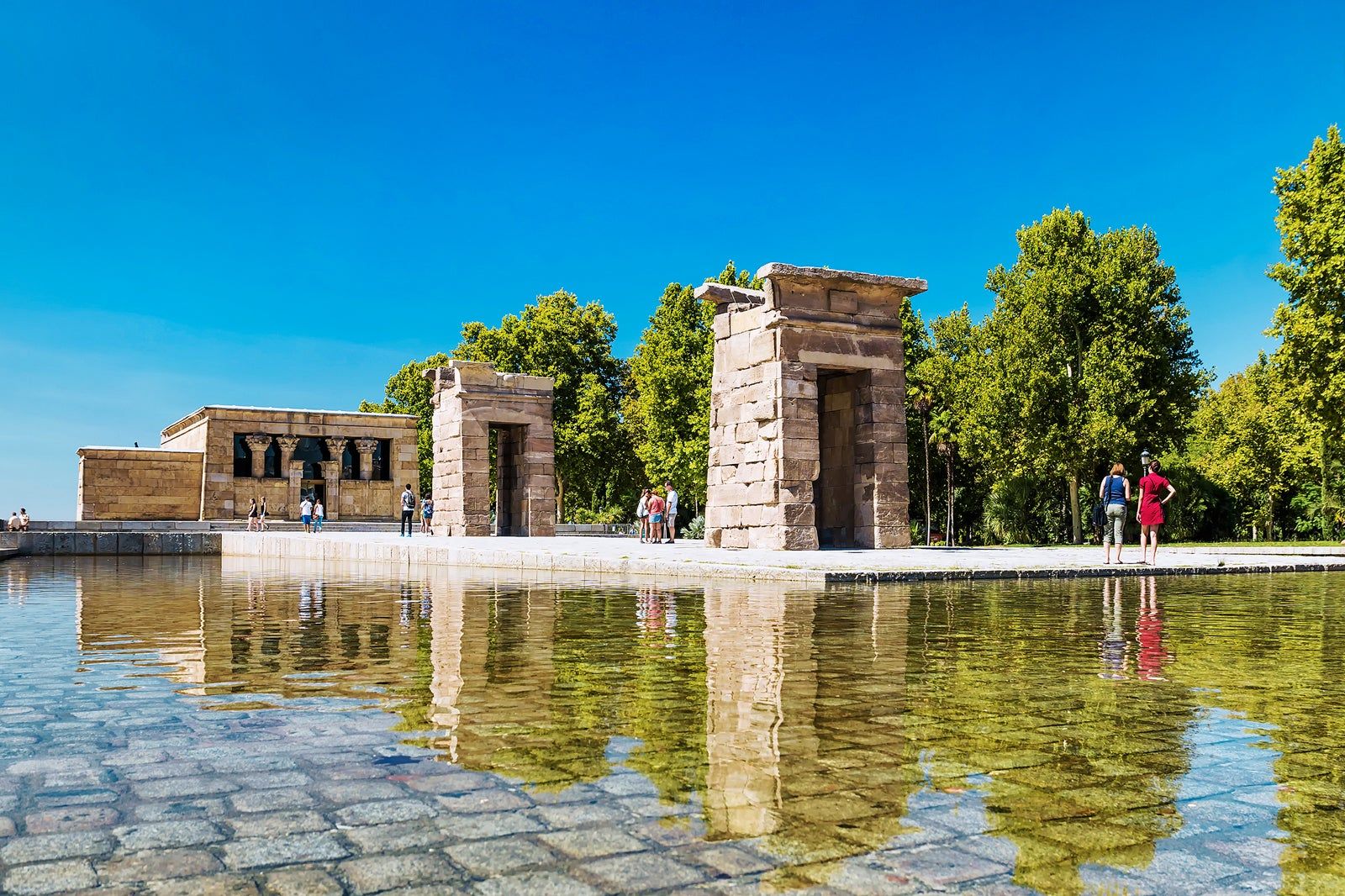 Temple of Debod in Madrid