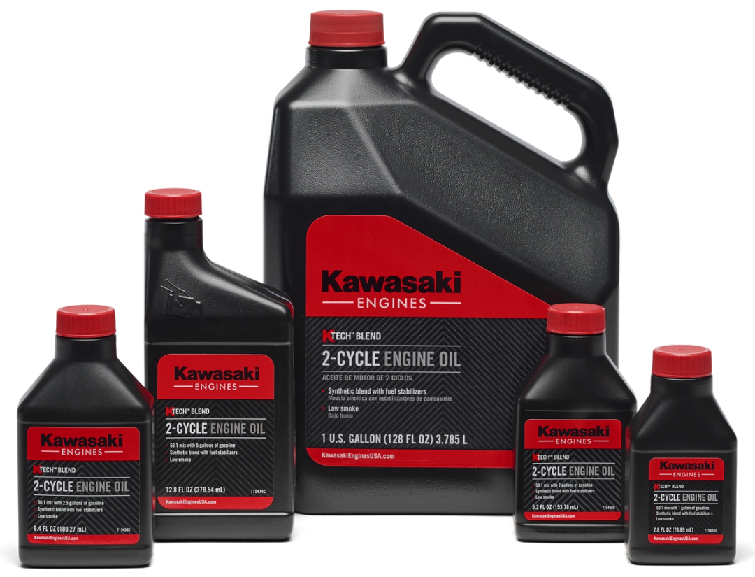Kawasaki KTECH™ BLEND 2-Cycle Engine Oil | Kawasaki Engines USA