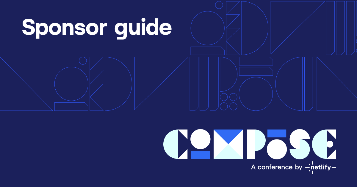 Netlify Compose 2024 Sponsor Guide
