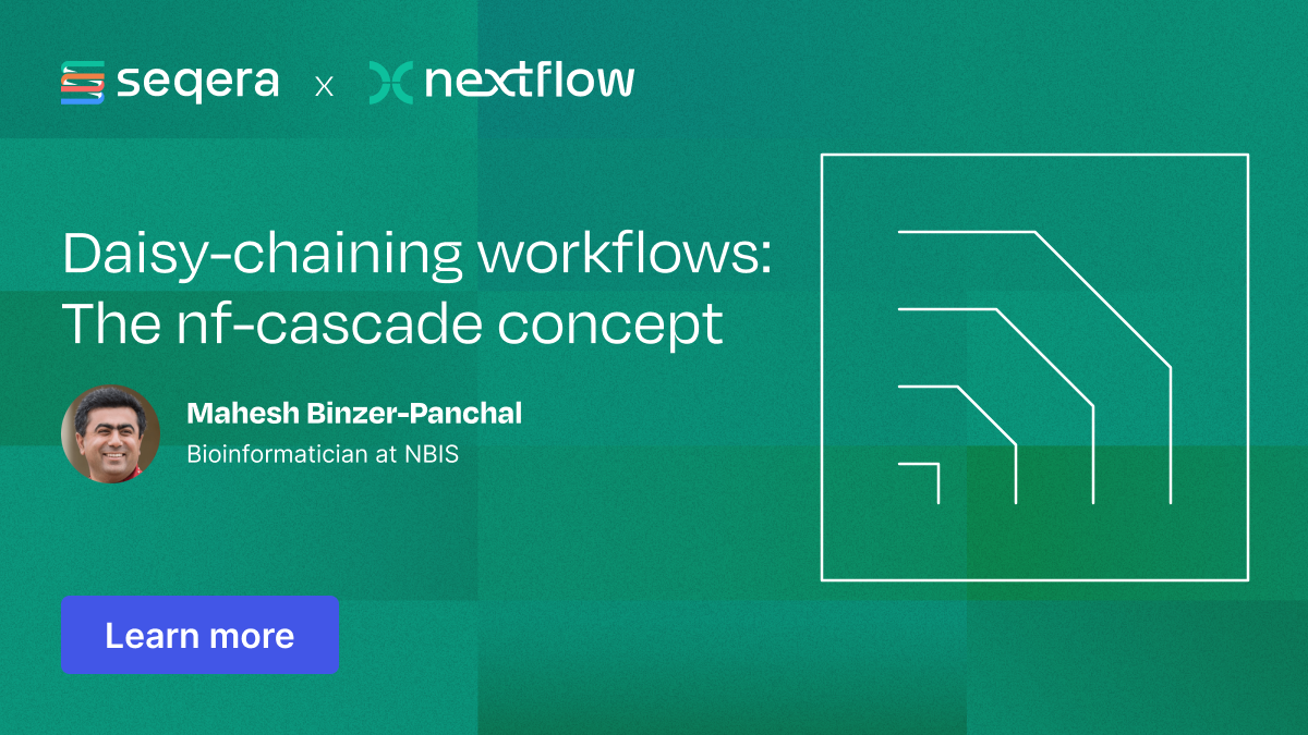 Daisy-chaining workflows: the nf-cascade concept | Seqera