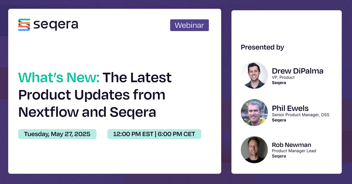 What’s New: The Latest Product Updates from Nextflow and Seqera