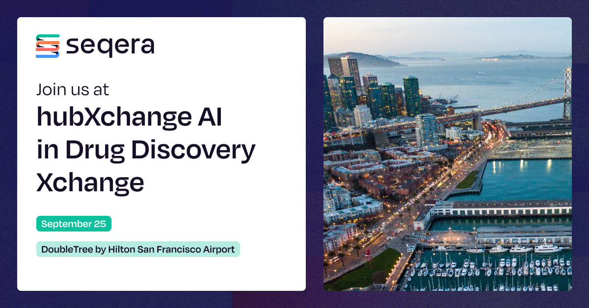 hubXchange AI in Drug Discovery Xchange - San Francisco | Seqera