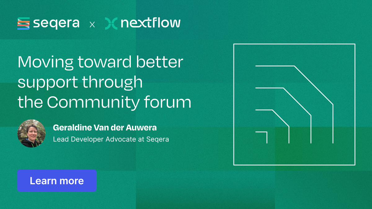 Moving toward better support through the Community forum | Seqera