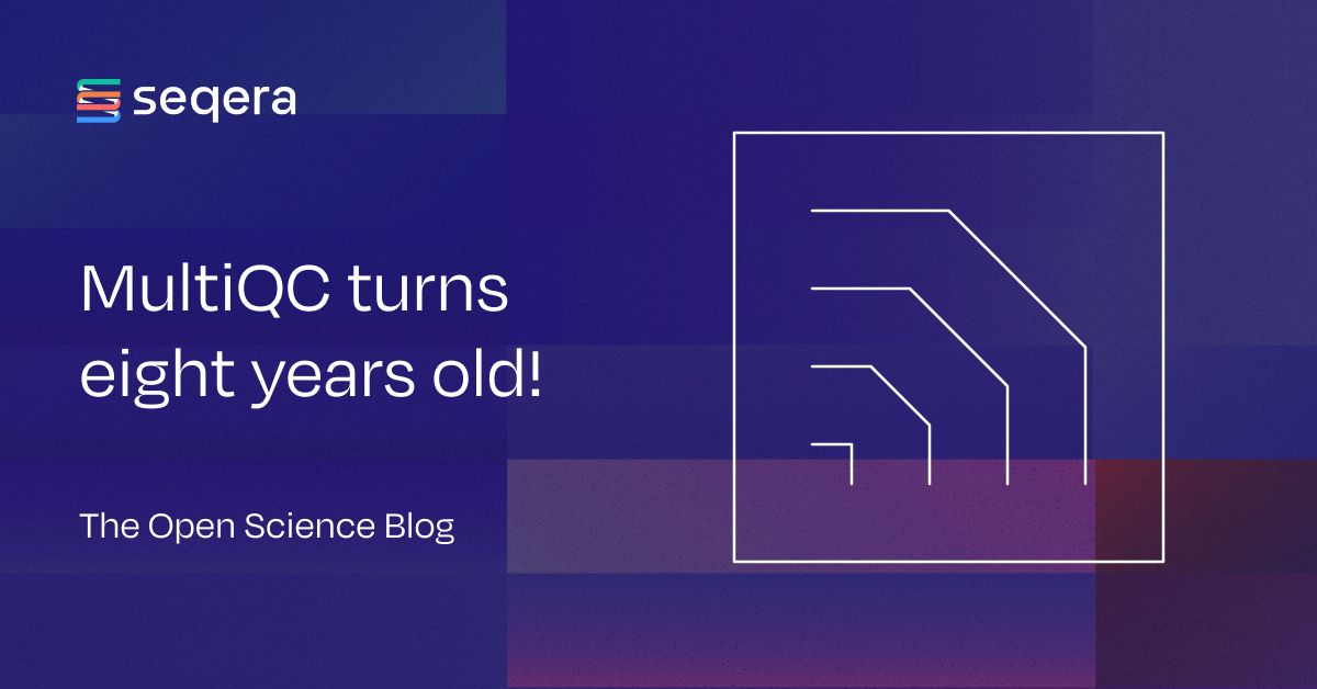 MultiQC turns eight years old! | Seqera