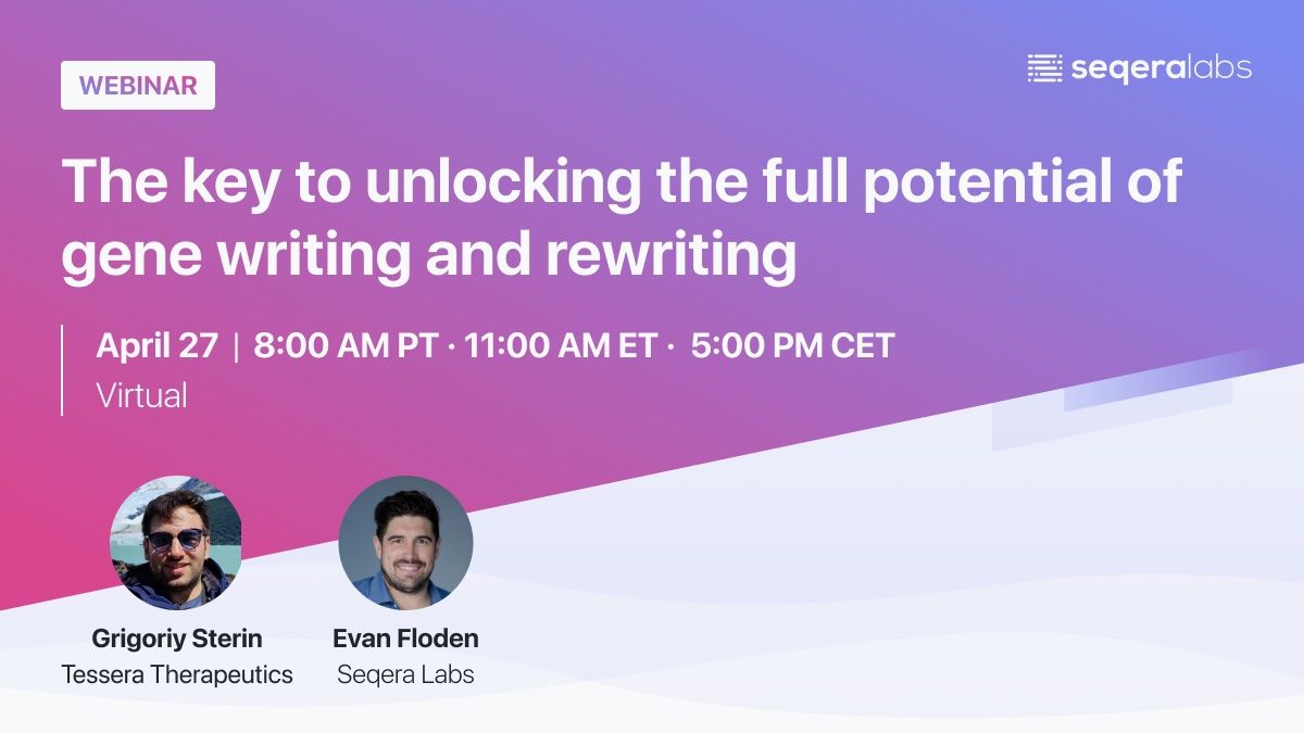 The Key to Unlocking the Full Potential of Gene Writing and Rewriting ...