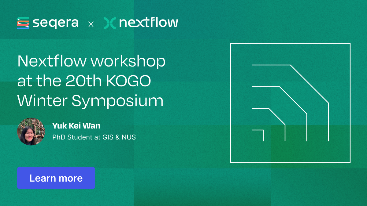 Nextflow workshop at the 20th KOGO Winter Symposium | Seqera