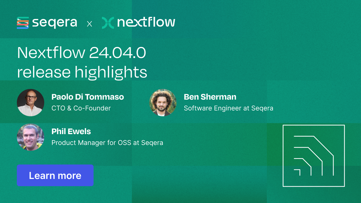 Nextflow 24.04 - Release highlights | Seqera