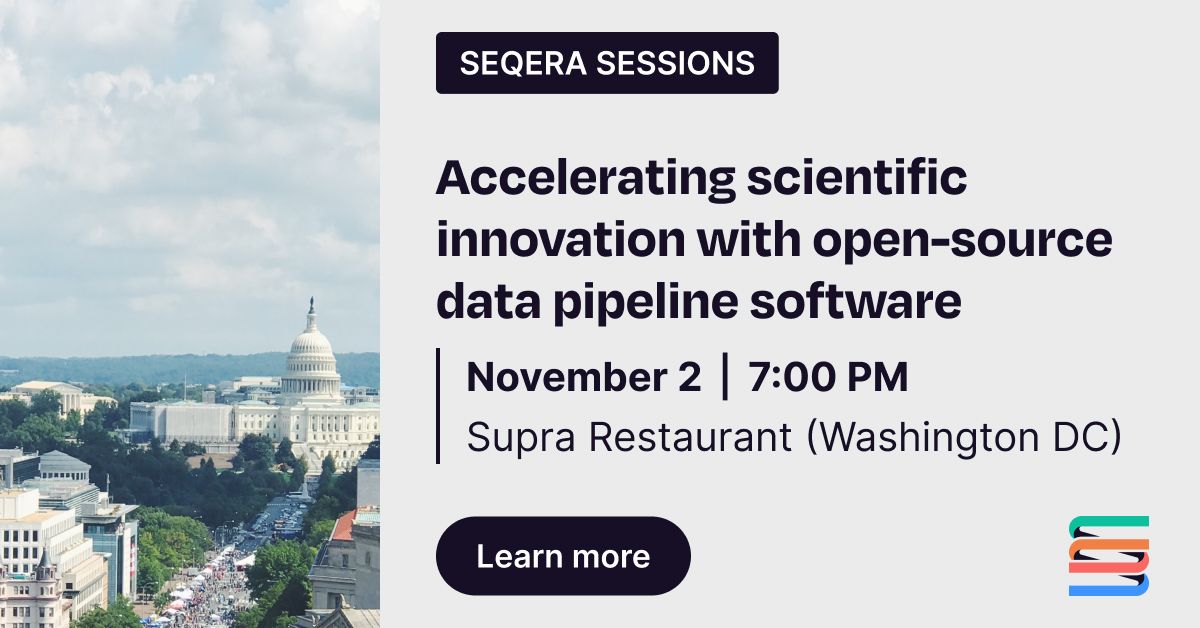 Seqera Sessions | Washington (during ASHG)